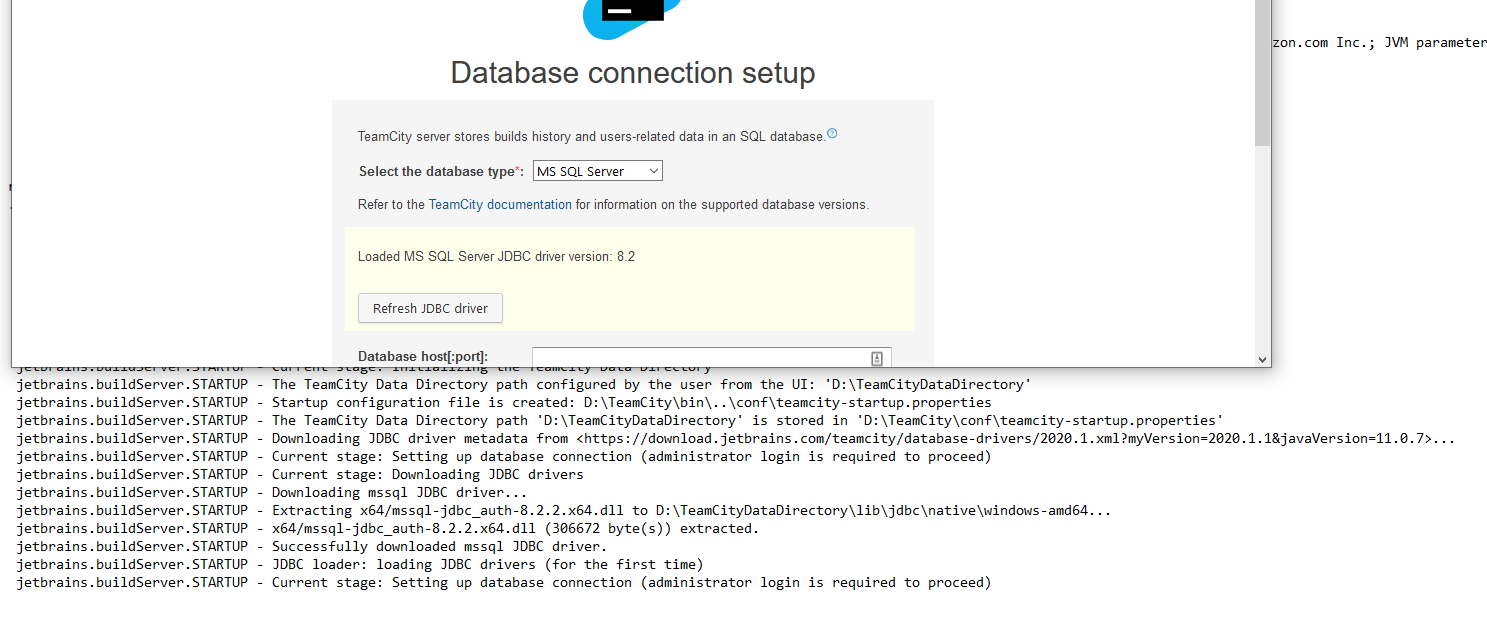 Integrated Authentication Failed Error When Installing Teamcity With Sql Server 2019 Teamcity